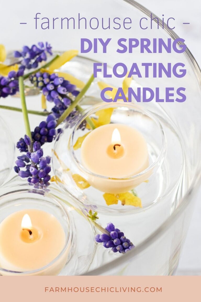Easy Floating Candles DIY: How to Make a Candle Float