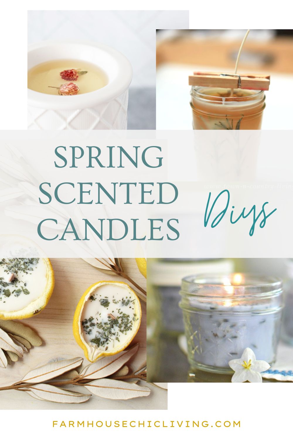 6 Spring Scented Candles to Make